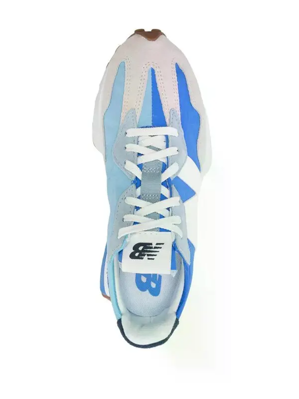 NEW BALANCE 327 Suede Low-top Sneakers - Blue