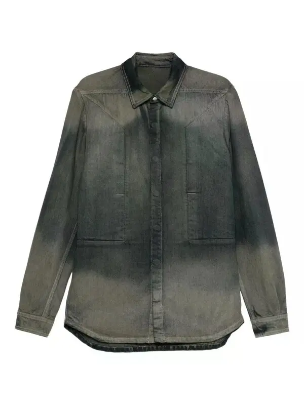 Rick Owens Button-down Denim Shirt