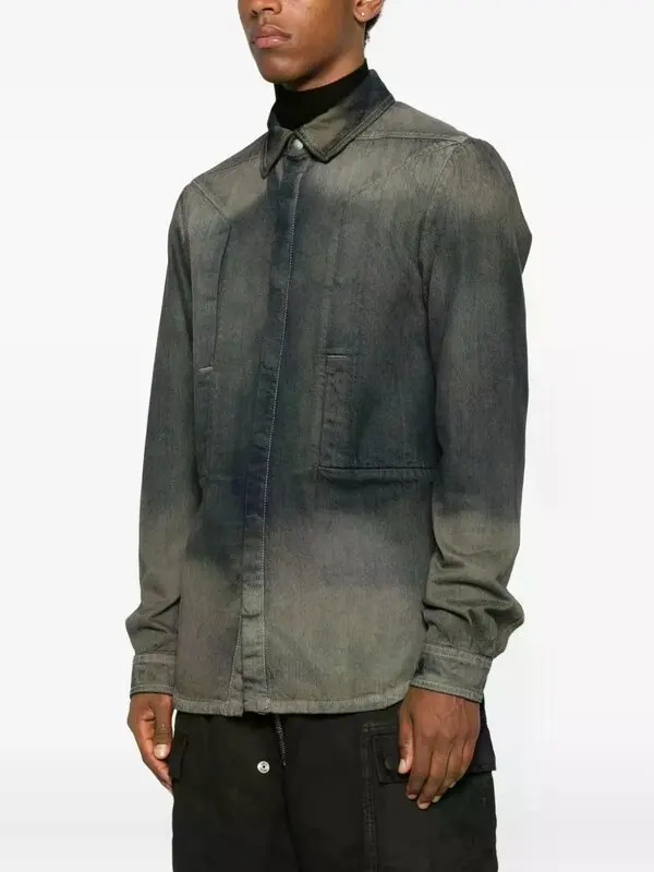Rick Owens Button-down Denim Shirt