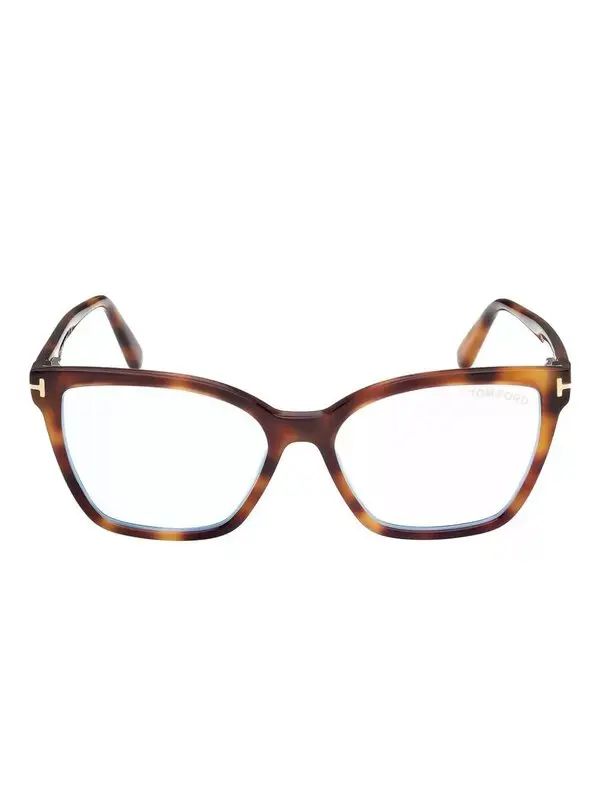 TOM FORD Square-frame Glasses - Brown