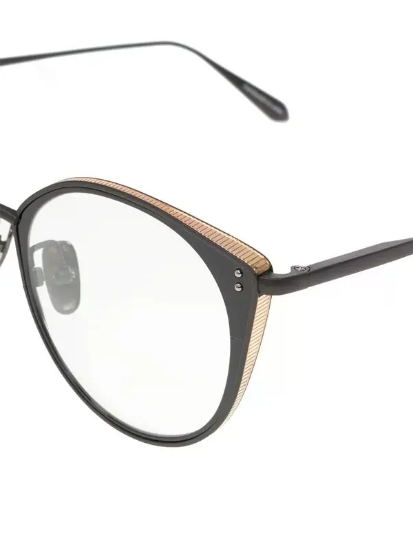 Linda Farrow Neusa Oval Glasses