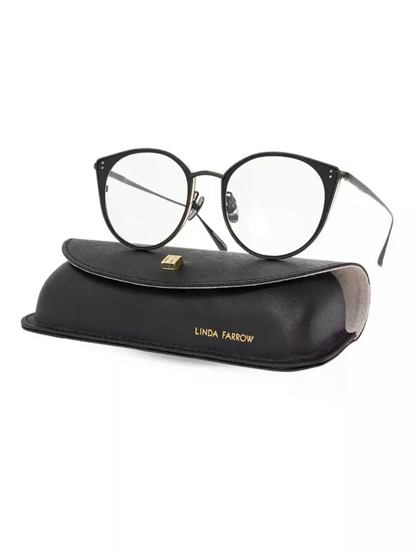 Linda Farrow Neusa Oval Glasses