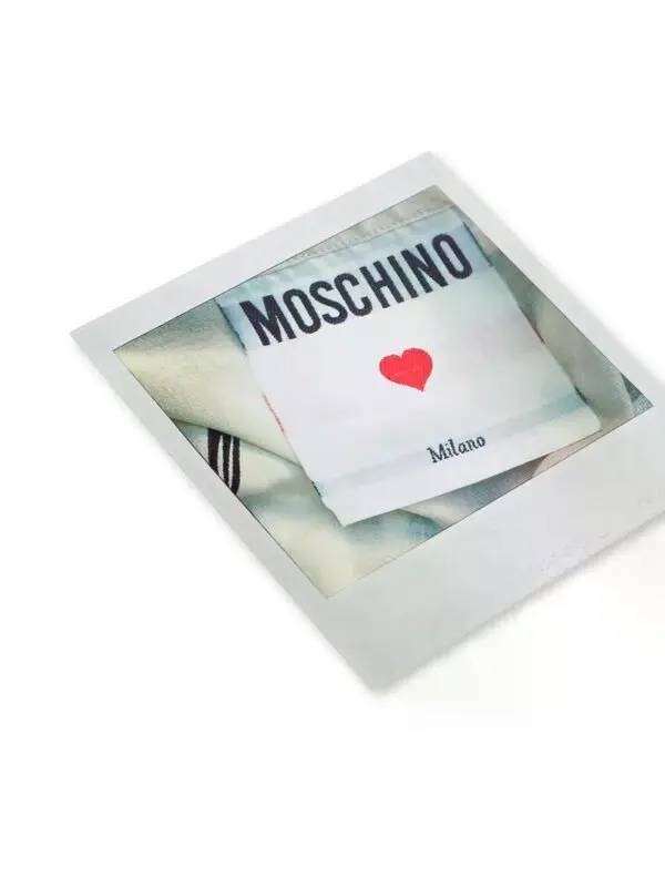 Moschino Photo-print Brooch