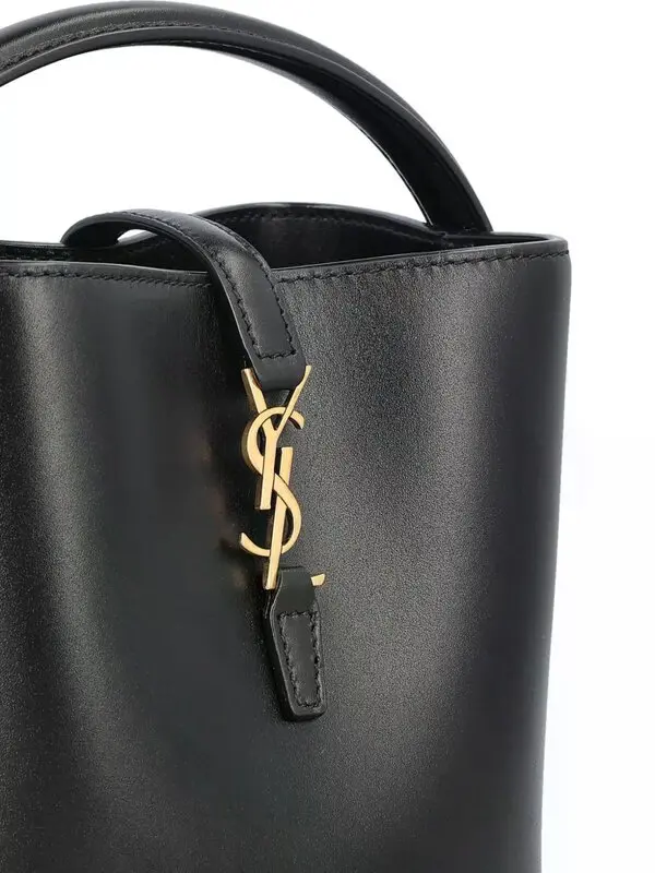 Saint Laurent Cassandre Logo Bucket Bag
