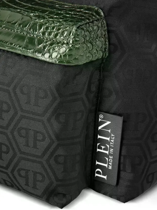 Philipp Plein Hexagon Monogram Backpack