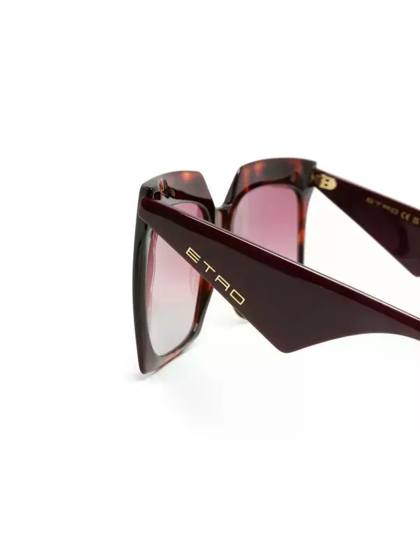 Etro Oversize Square-frame Sunglasses - Brown