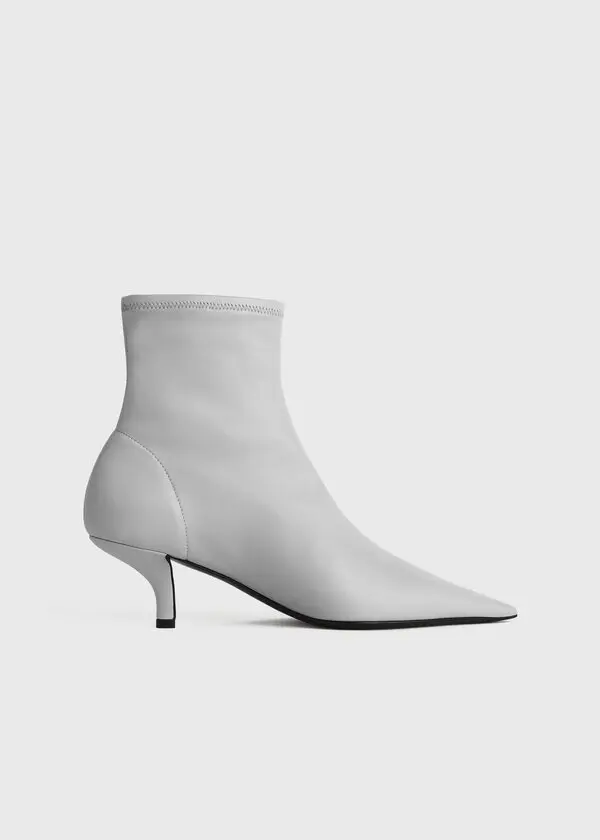 TOTEME Nappa Heeled Sock Boots