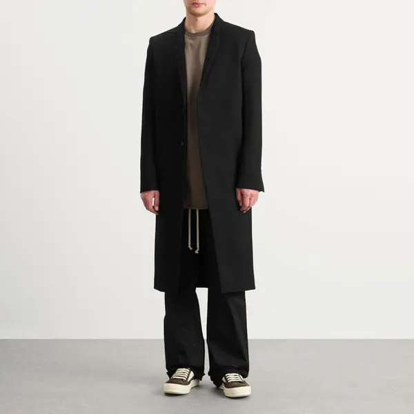 Rick Owens Concordian Wool Coat