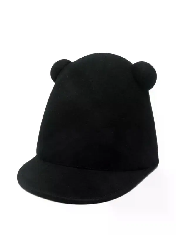 Henrik Vibskov Radar Ear-detail Hat - Black