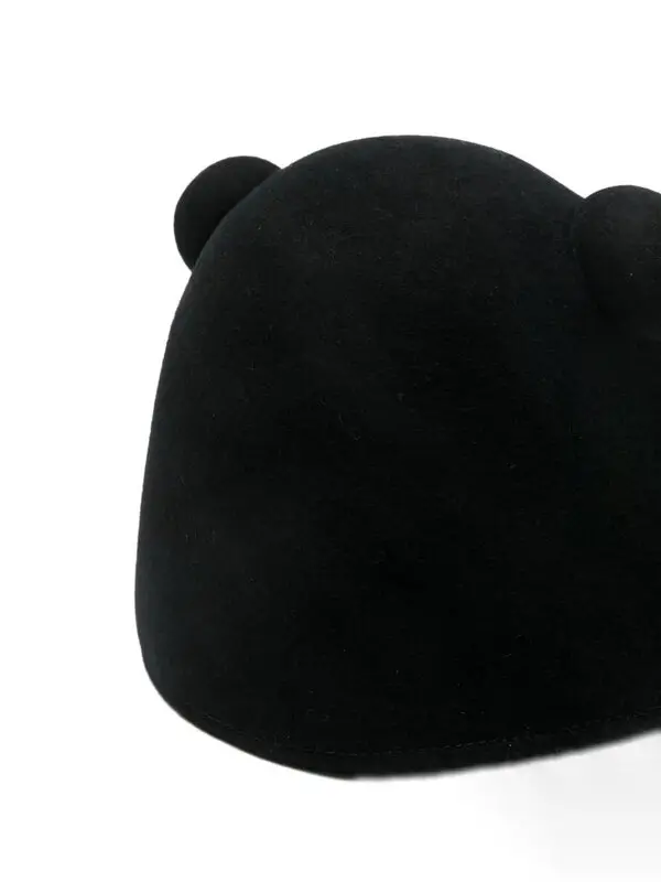 Henrik Vibskov Radar Ear-detail Hat - Black