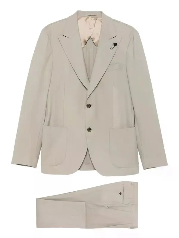 LARDINI Patch-pocket Suit