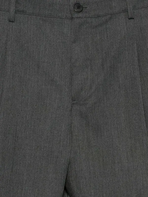 LOW BRAND Pleated Front Trousers