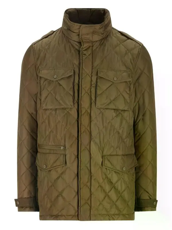 Herno Quilted Field Jacket - Green
