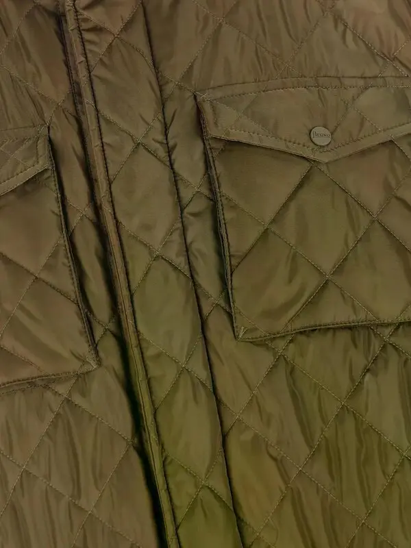 Herno Quilted Field Jacket - Green