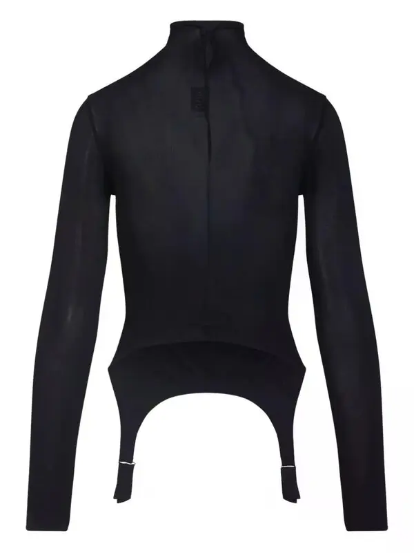JEAN PAUL GAULTIER Garter High-neck Top