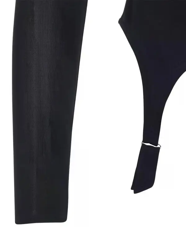 JEAN PAUL GAULTIER Garter High-neck Top