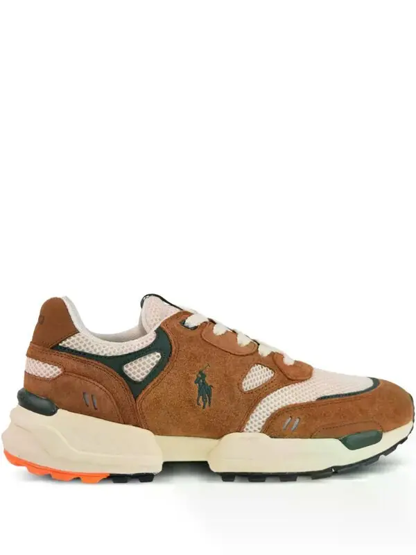 Polo Ralph Lauren Jogger Suede Sneakers - Brown