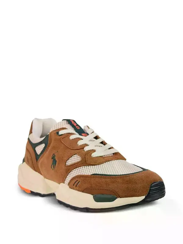 Polo Ralph Lauren Jogger Suede Sneakers - Brown