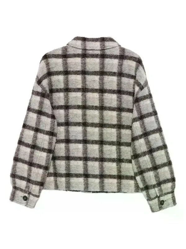 Marc O'polo Check-pattern Wool Jacket