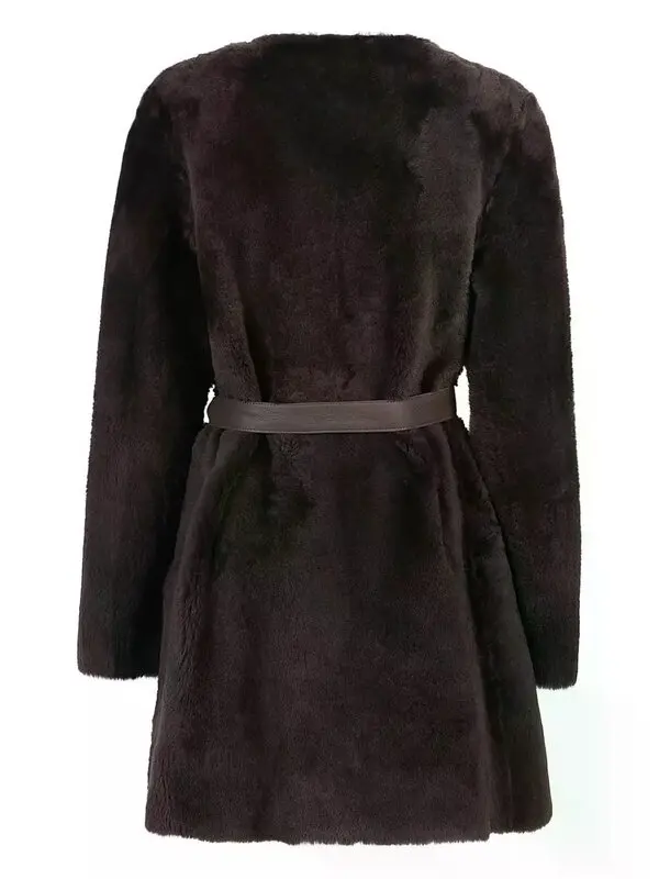 DESA 1972 Sheepskin Belted Coat