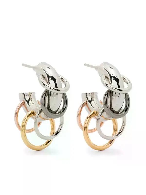 PANCONESI Ring Hoop Earrings