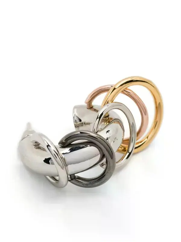 PANCONESI Ring Hoop Earrings