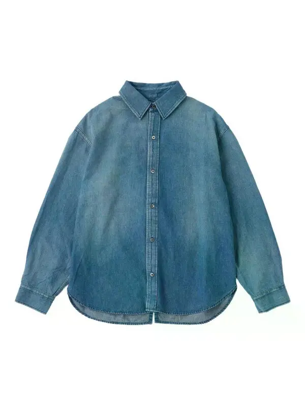 Moussy Vintage Buttoned Denim Shirt
