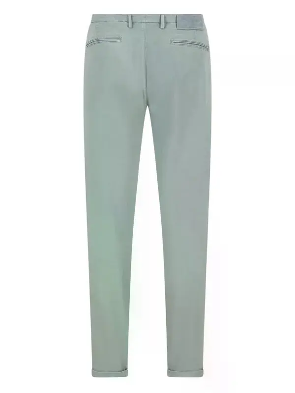 TRAMAROSSA Metal-ring Detail Trousers - Green