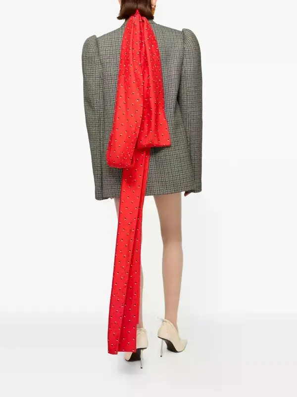 Acne Studios Houndstooth Double-breasted Blazer