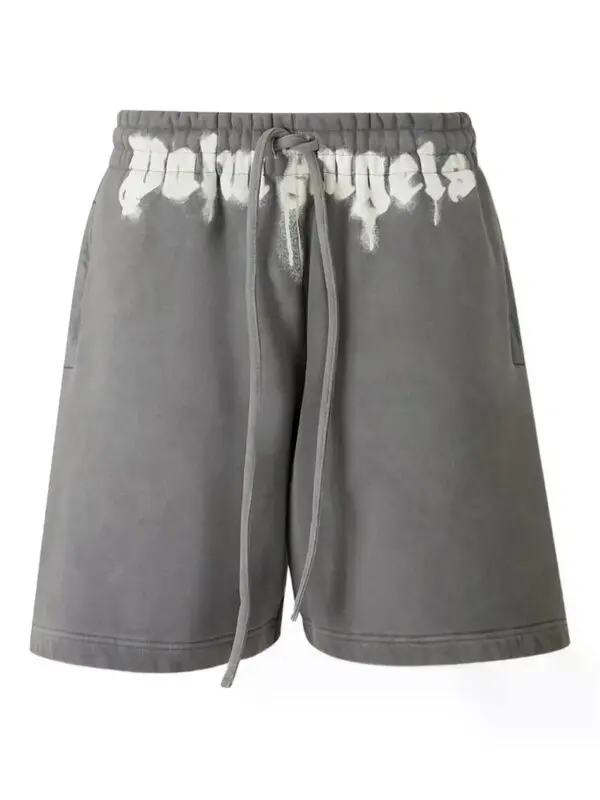 Palm Angels Logo-print Drawstring Shorts
