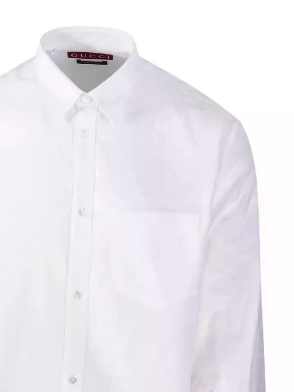 Gucci Chest-pocket Long-sleeve Shirt