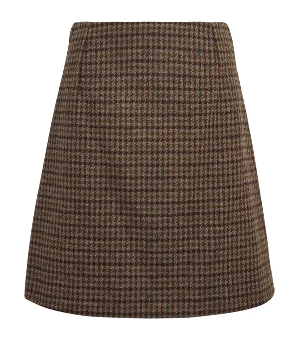 Max Mara Wool-blend A-line Skirt