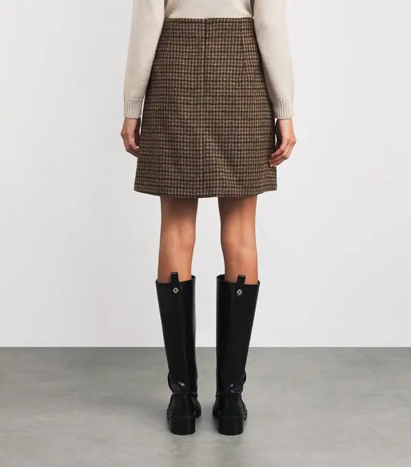 Max Mara Wool-blend A-line Skirt