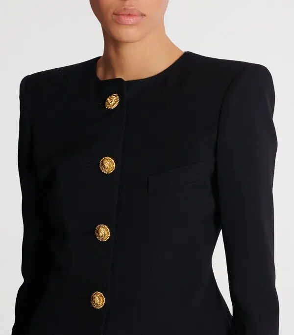 Balmain Wool Basque Jacket