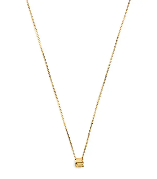 SUZANNE KALAN Mini Infinite Pendant Necklace - Gold