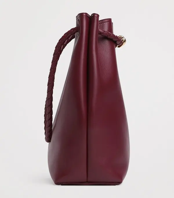 Bottega Veneta Andiamo Bucket Bag - Red