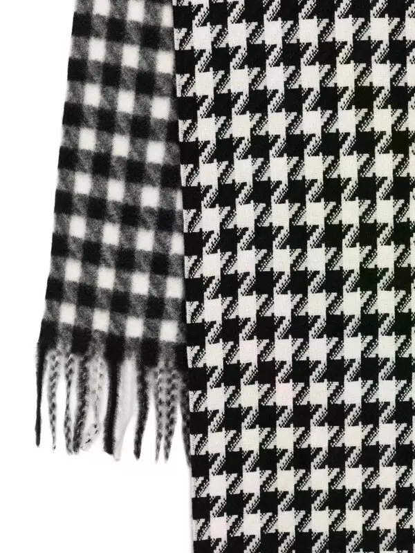 Liu Jo Houndstooth-pattern Scarf