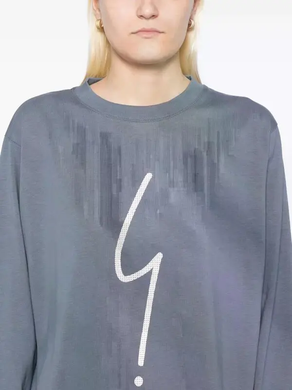 AGNÈS B. Logo-print Top