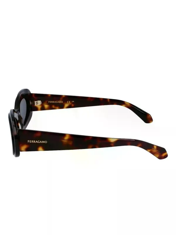 FERRAGAMO Tortoiseshell Sunglasses - Brown