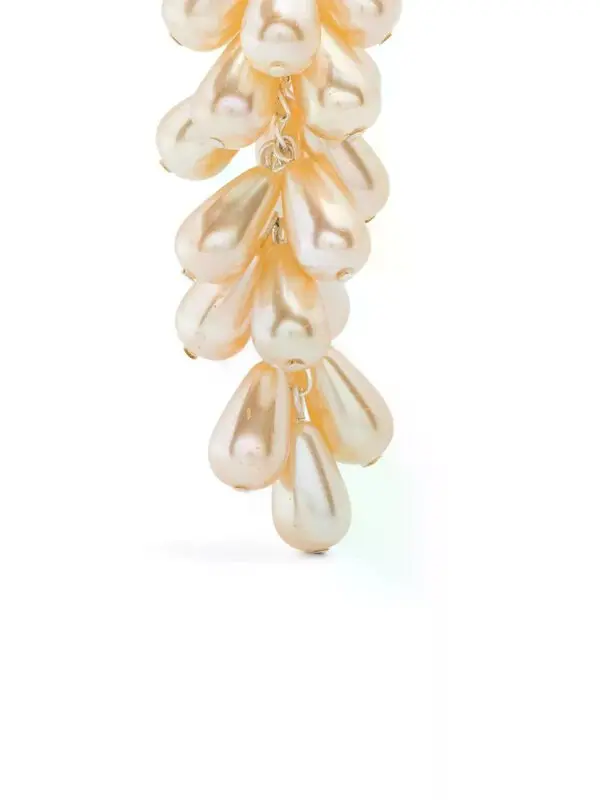 Magda Butrym Pearl-drop Hoop Earrings