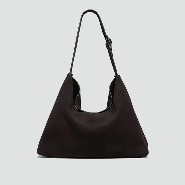 Theory Hobo Bag In Suede