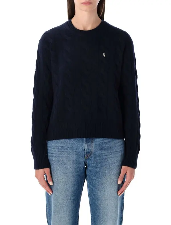 Polo Ralph Lauren Cable-knit Wool And Cashmere Jumper