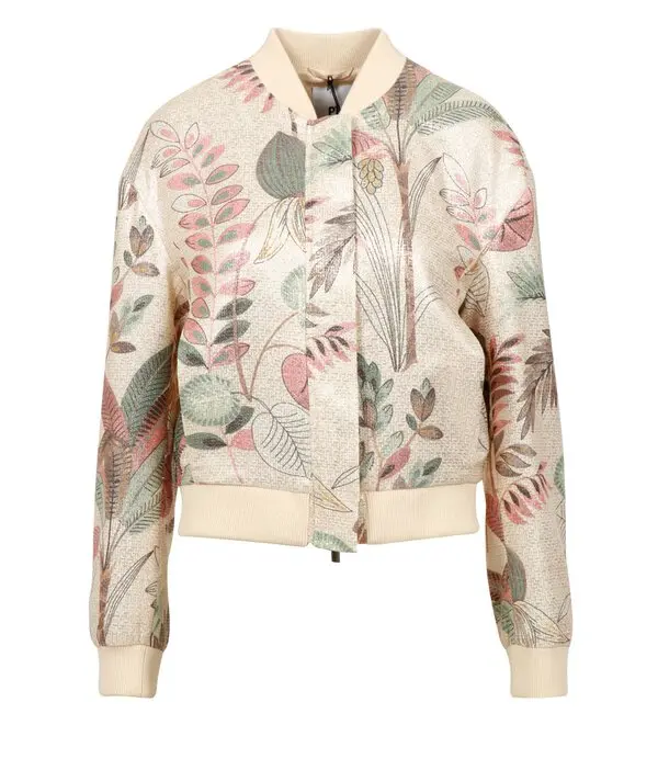 PT TORINO Floral Satin Jacket