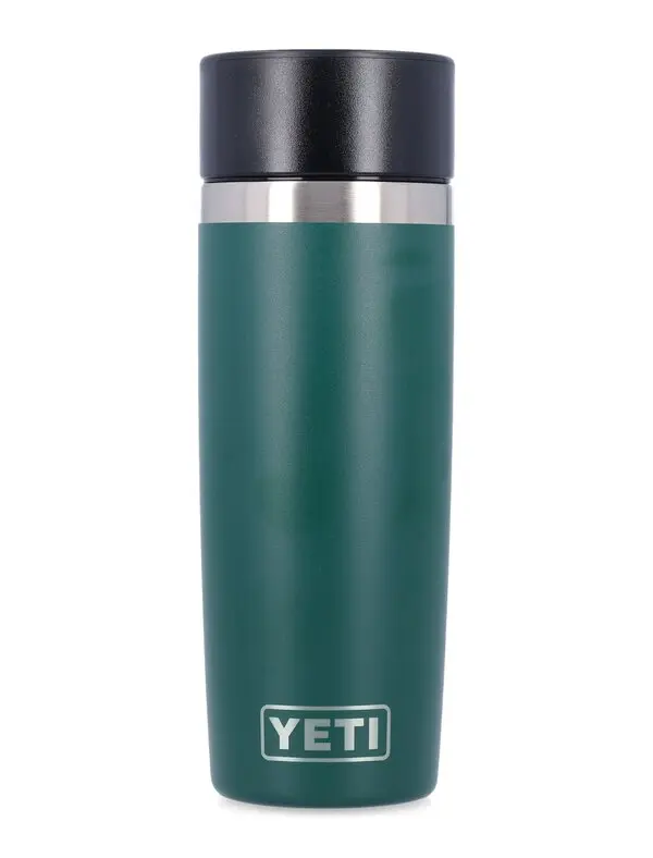 YETI 16 Oz. Rambler Travel Bottle With Commuter Cap - Black Forest Green