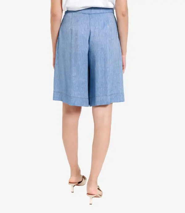 KAOS Regular Fit Cotton-blend Shorts