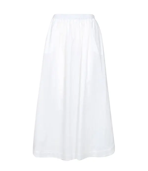 KAOS Flared Cotton-blend Skirt