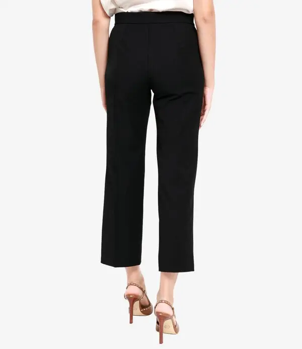 Max Mara Straight Leg Cropped Trousers