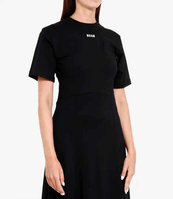 MSGM Cotton Crewneck Dress