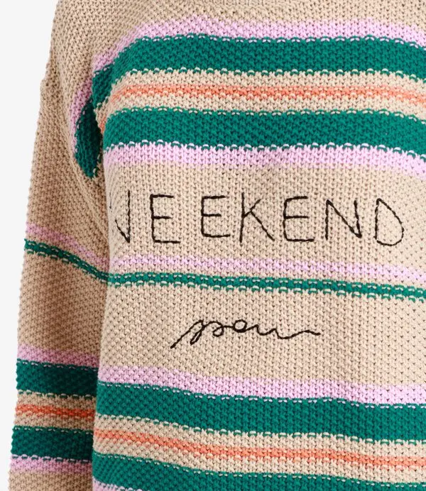 Max Mara Cotton Striped Sweater