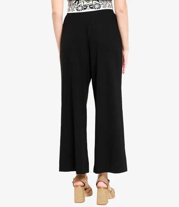 Max Mara Stretch Lyocell Blend Jersey Trousers